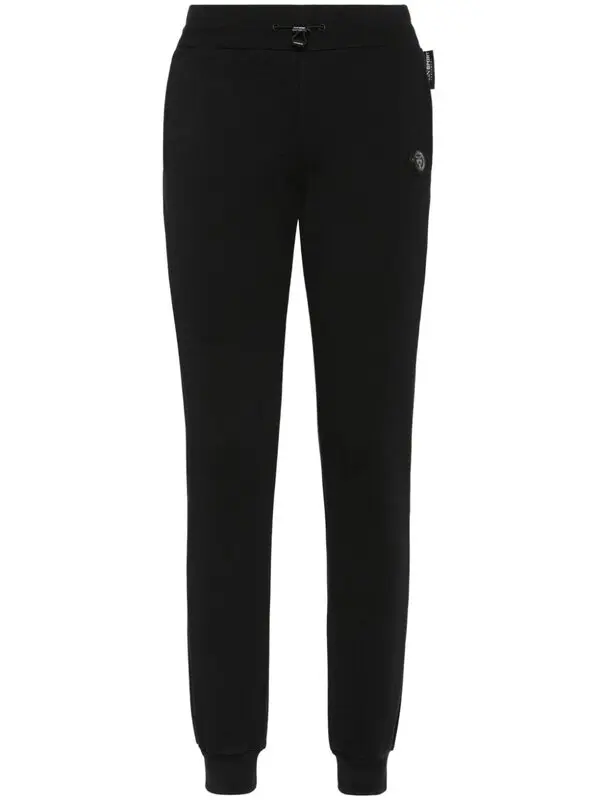 PLEIN SPORT Logo-embroidered Track Pants