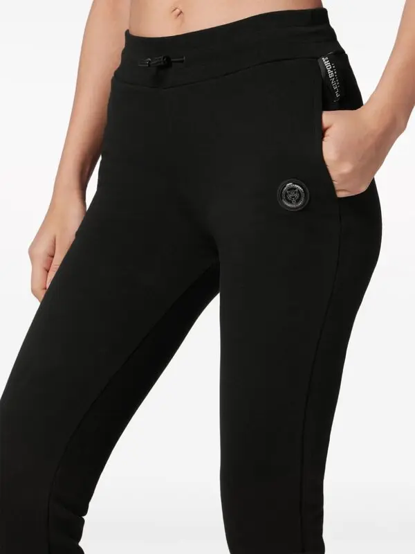 PLEIN SPORT Logo-embroidered Track Pants