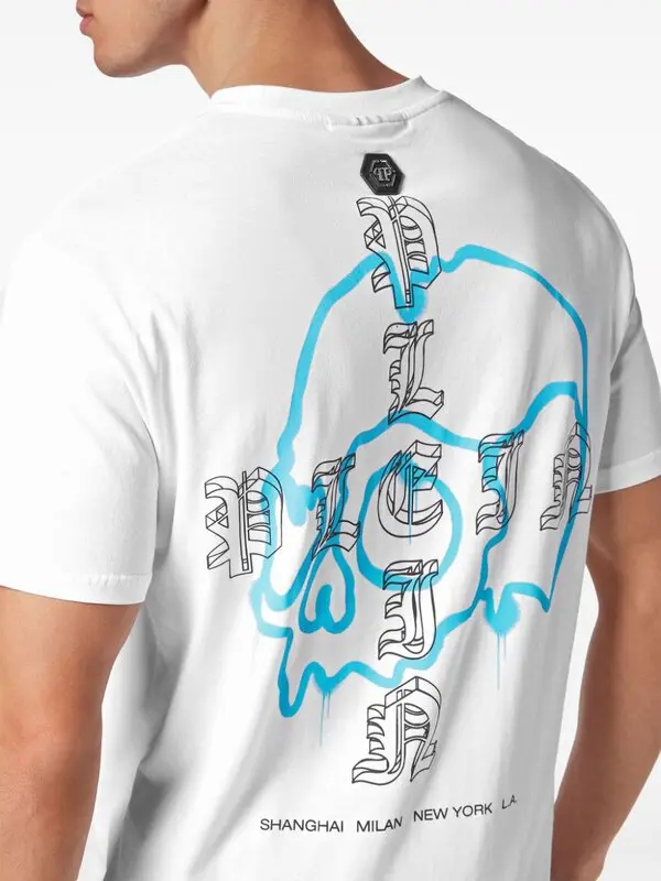Philipp Plein Skull-print Cotton T-shirt