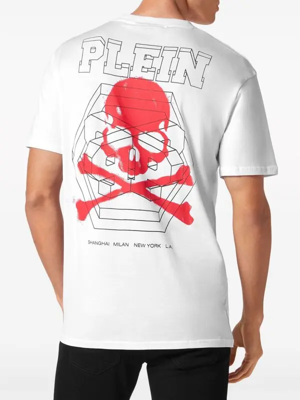 Philipp Plein Wire Frame Cotton T-shirt