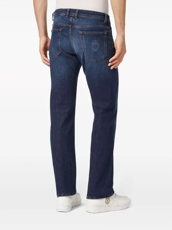 BILLIONAIRE Low-rise Straight-leg Jeans