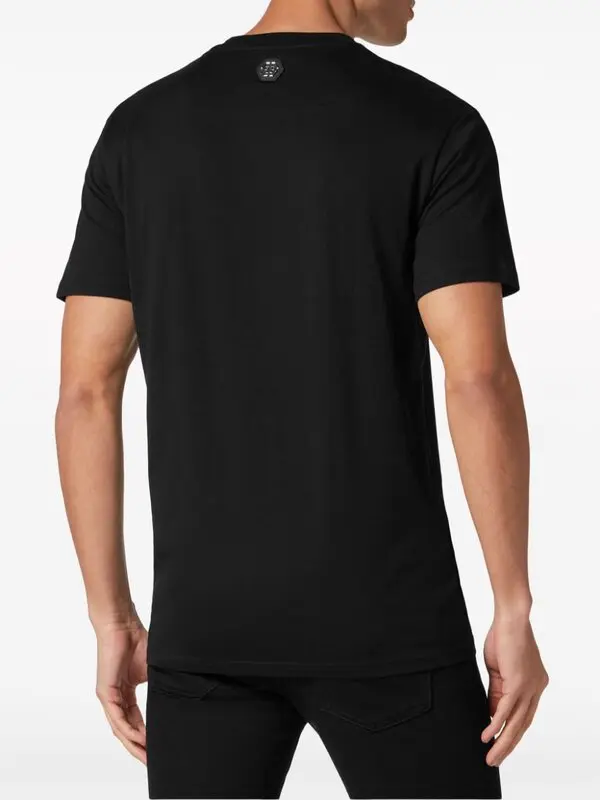 Philipp Plein Skeleton Studded T-shirt