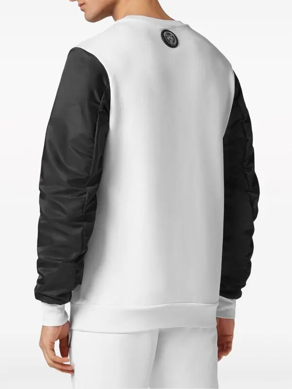 PLEIN SPORT Panelled Logo Sweatshirt