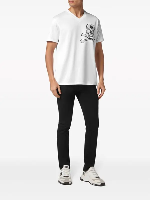 Philipp Plein Skull-print Cotton T-shirt