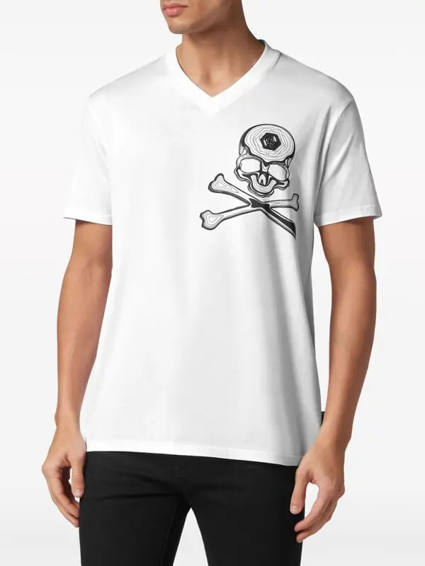 Philipp Plein Skull-print Cotton T-shirt