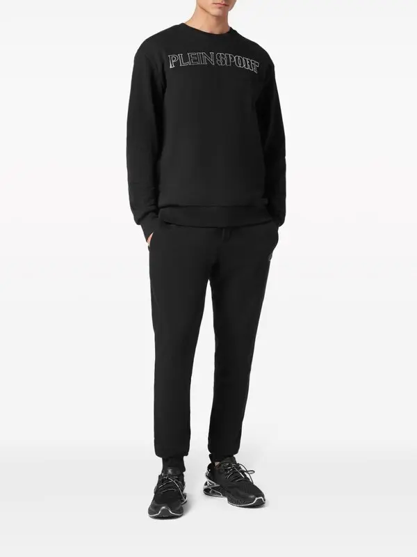 PLEIN SPORT Tiger Graphic Crewneck Sweatshirt
