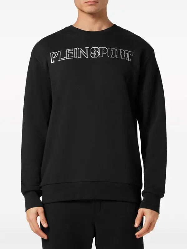 PLEIN SPORT Tiger Graphic Crewneck Sweatshirt