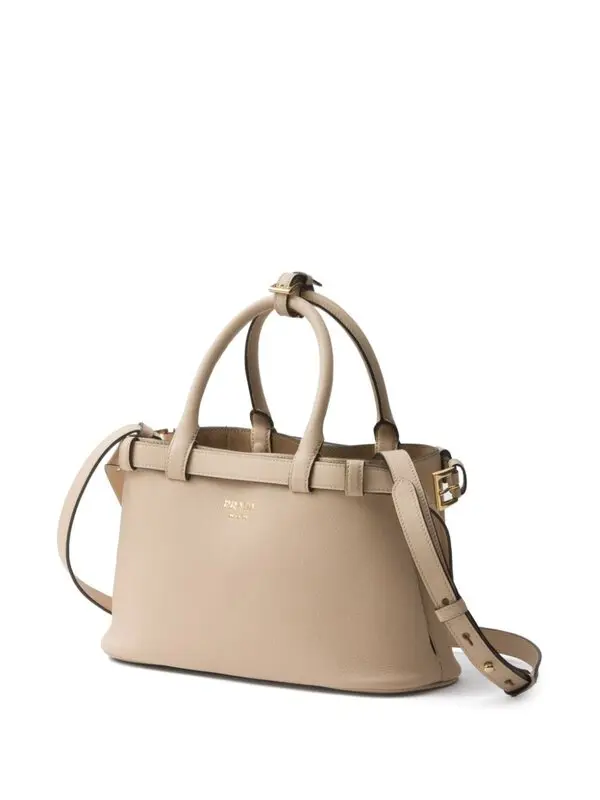 Prada Buckle Tote Bag