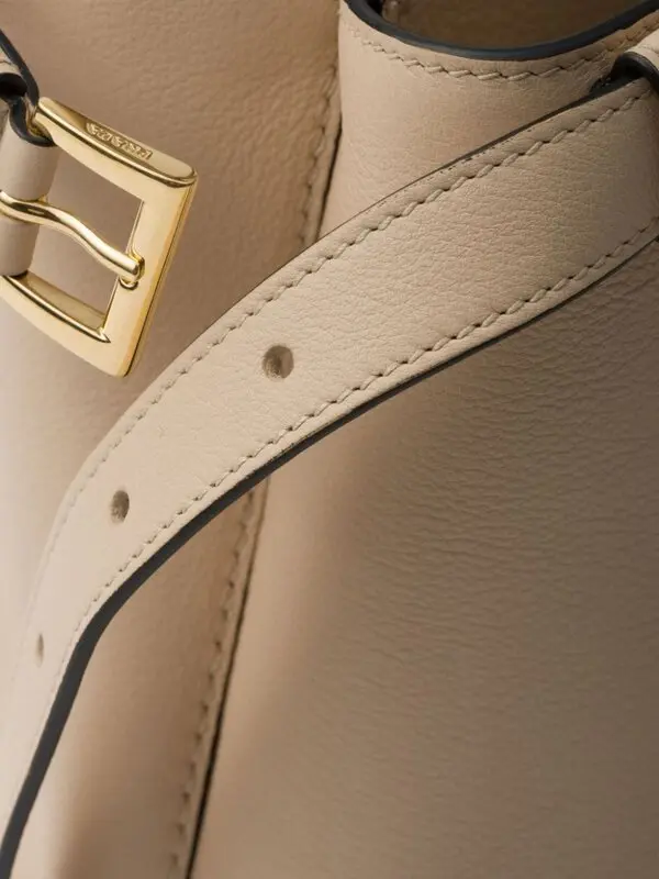 Prada Buckle Tote Bag