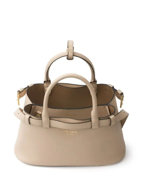 Prada Buckle Tote Bag