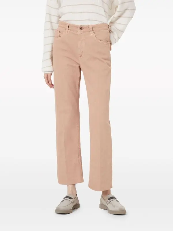Brunello Cucinelli Garment-dyed Straight-leg Jeans