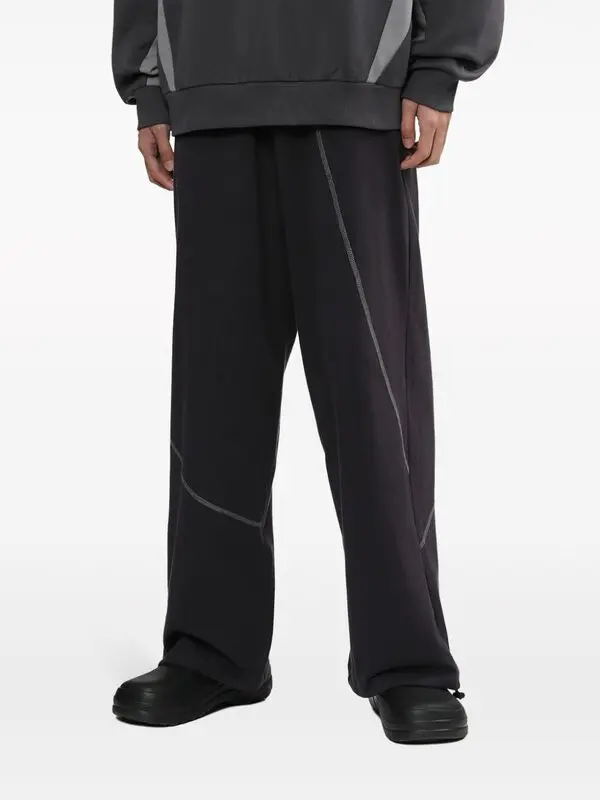 FIVE CM Contrast-stitching Cotton Track Pants