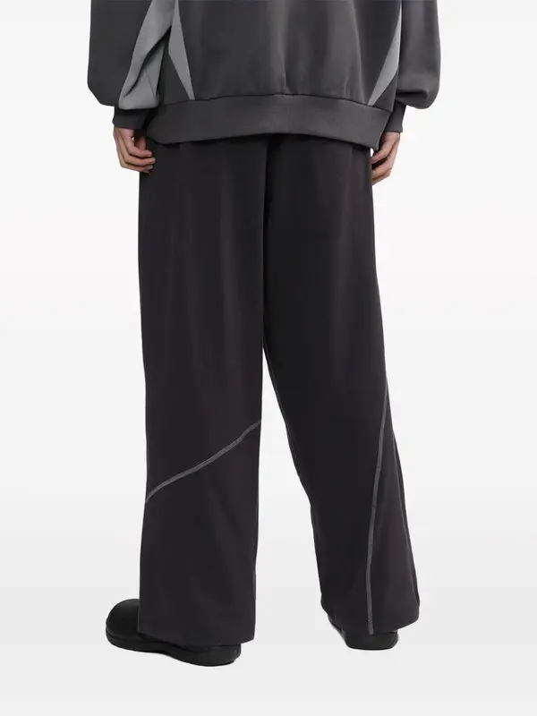 FIVE CM Contrast-stitching Cotton Track Pants