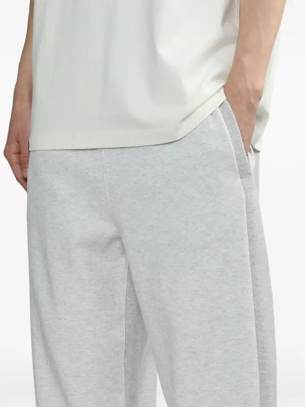 FIVE CM Two-tone Cotton-blend Track Pants