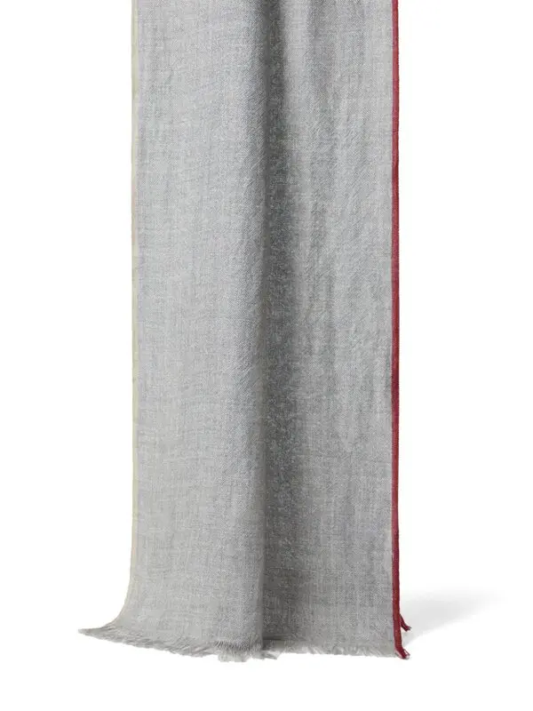 Brunello Cucinelli Fringed Cashmere-silk Scarf
