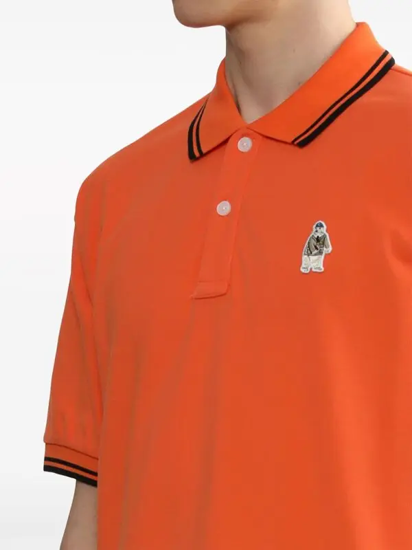 CHOCOOLATE Ogo-appiqué Cotton Poo Shirt