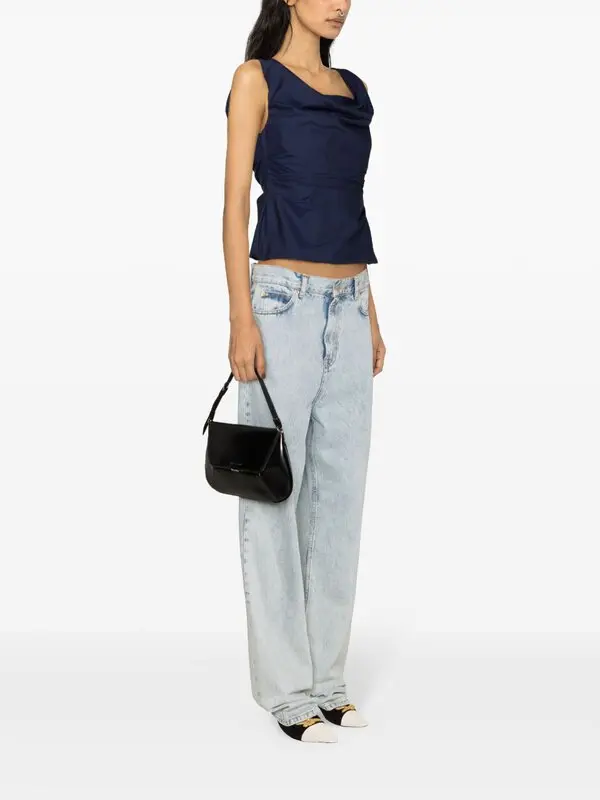 ARMARIUM Draped Sleeveless Wool Top