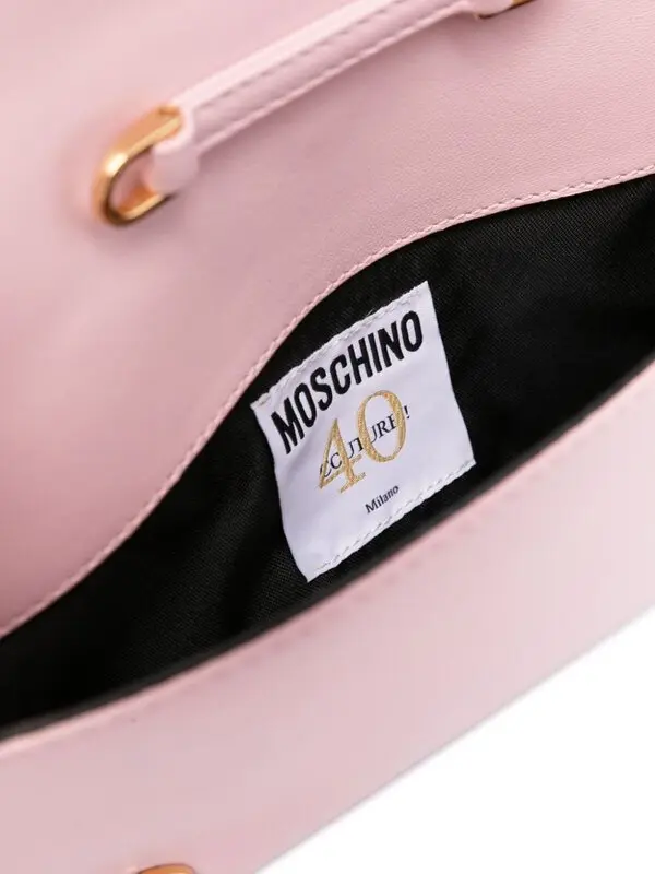 Moschino Floral Stud-detailing Shoulder Bag