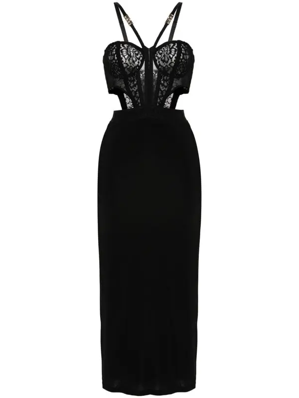 Versace Panelled Dress