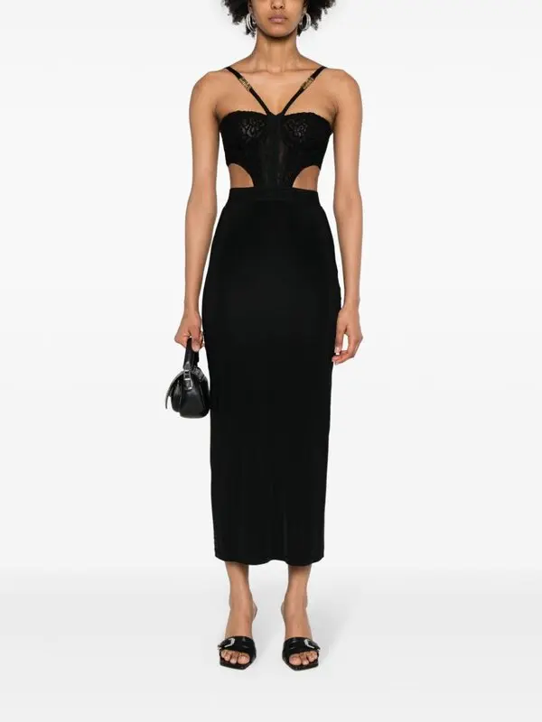 Versace Panelled Dress