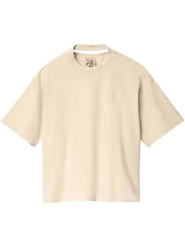 Camper Logo-embroidered T-shirt