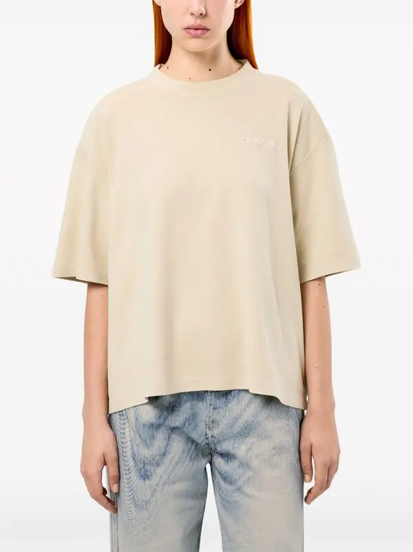 Camper Logo-embroidered T-shirt