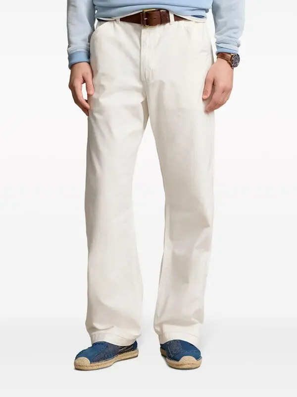 Polo Ralph Lauren Mid-rise Trousers - White