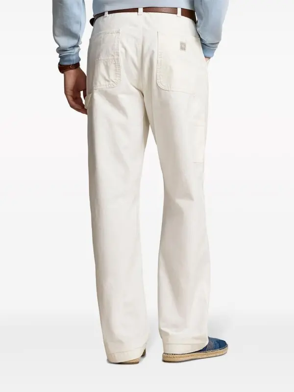 Polo Ralph Lauren Mid-rise Trousers - White
