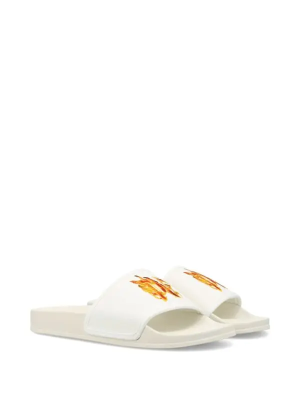 Palm Angels Pa Monogram Pool Slides