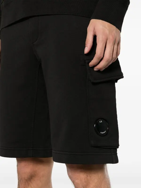 C.P. COMPANY Diagonal Cotton Track Shorts