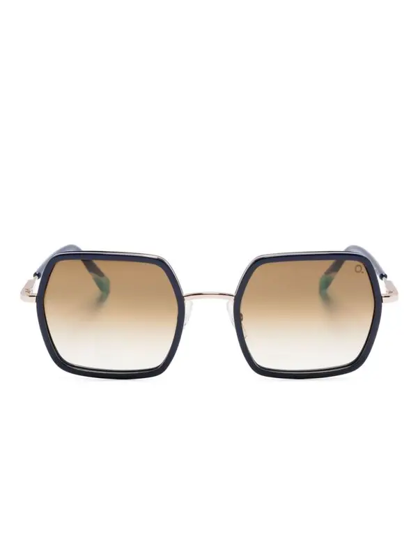 ETNIA BARCELONA Azahara Geometric Sunglasses - Blue