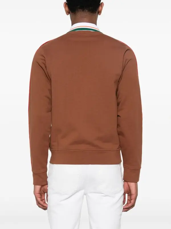 Casablanca Laurel Track Jacket - Brown