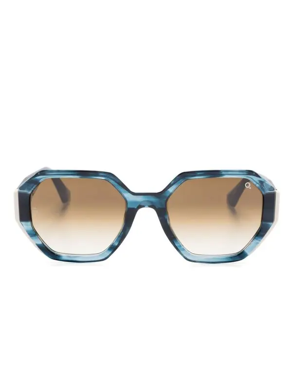 ETNIA BARCELONA Geometric Frame Sunglasses - Blue