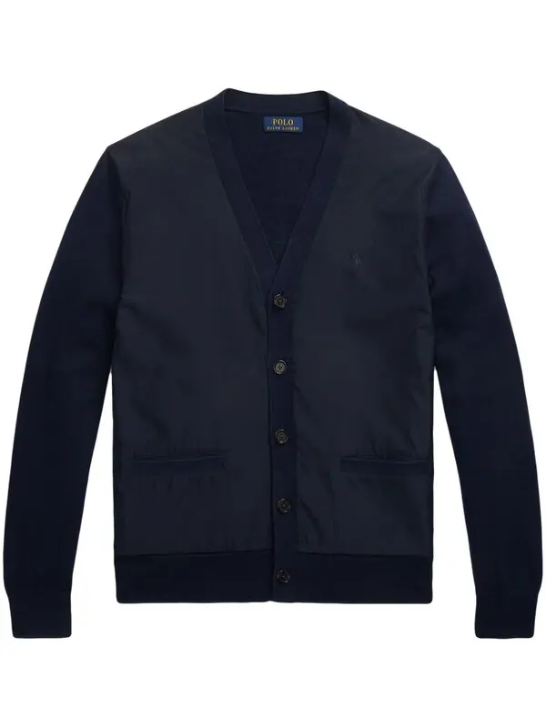Polo Ralph Lauren Contrast-panel Cardigan