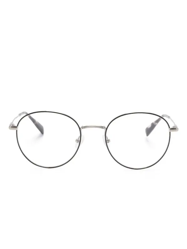 GIGI STUDIOS Osaka Round-frame Eyeglasses - Silver