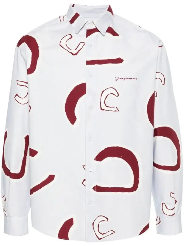 Jacquemus La Chemise Simon Cotton Shirt - Blue