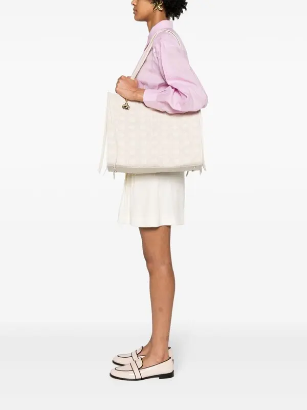 Maje Clover-jacquard Tote Bag