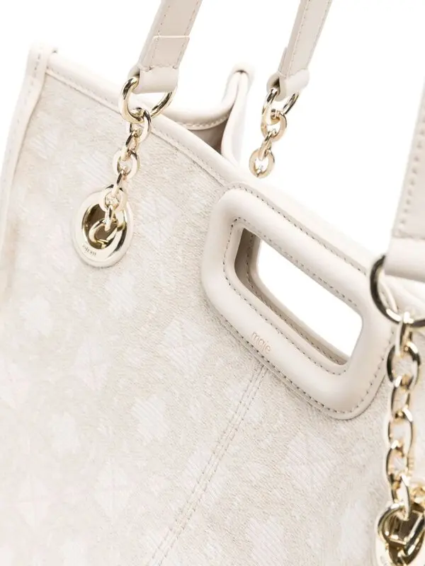 Maje Clover-jacquard Tote Bag