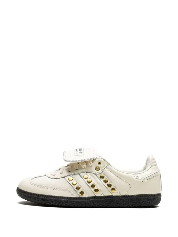Adidas X Wales Bonner Samba Studded Sneakers - Neutrals