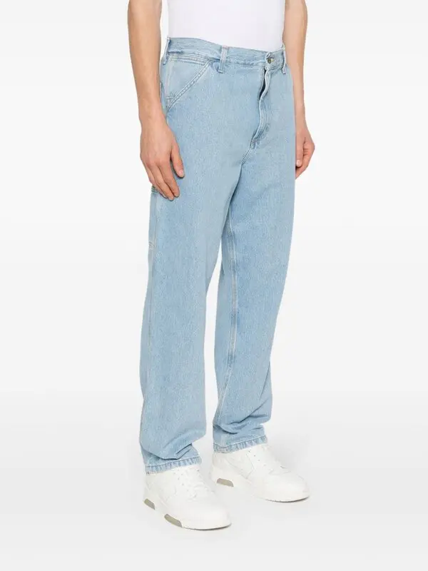 Carhartt Work In Progress Single Knee Jeans - Blue