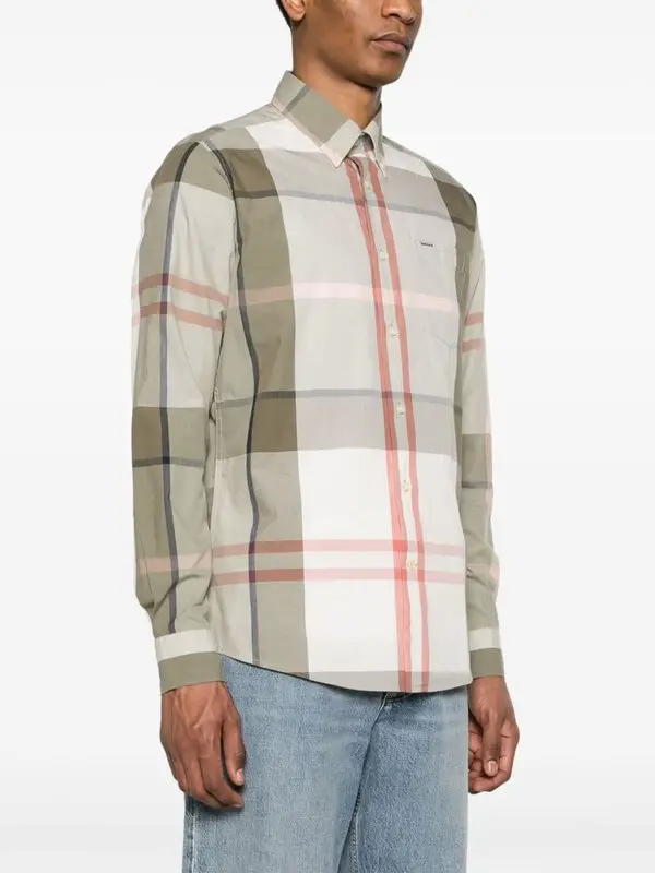 Barbour Harris Tartan-checked Shirt - Green