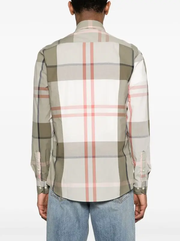 Barbour Harris Tartan-checked Shirt - Green