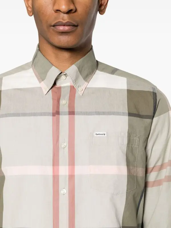 Barbour Harris Tartan-checked Shirt - Green