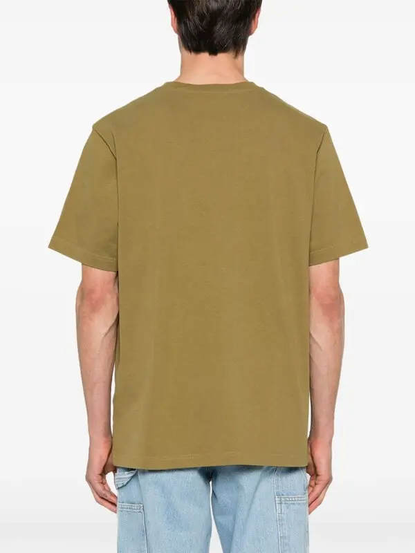 Maison Kitsuné Bold Fox Head Cotton T-shirt - Green