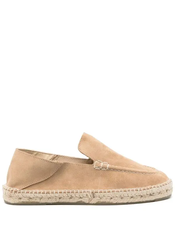 Manebí Traveler Suede Espadrilles - Neutrals