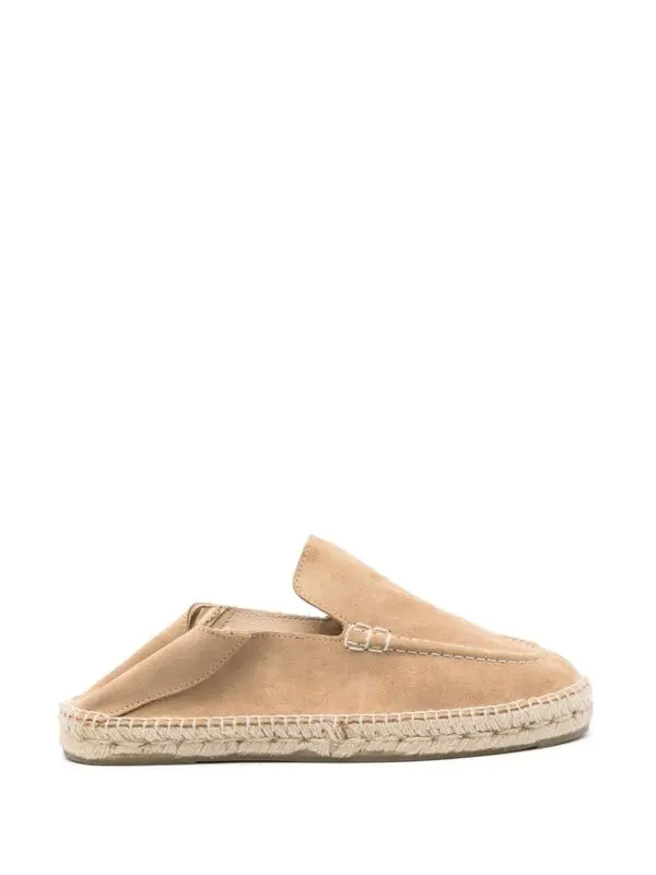 Manebí Traveler Suede Espadrilles - Neutrals