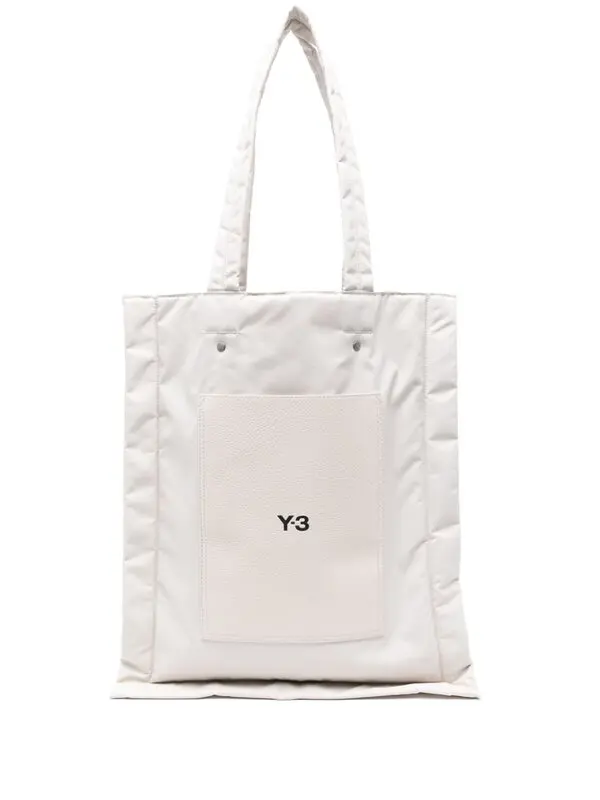 Y3 Logo-print Padded Tote Bag