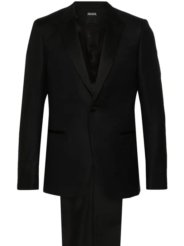 Zegna Single-breasted Wool Suit