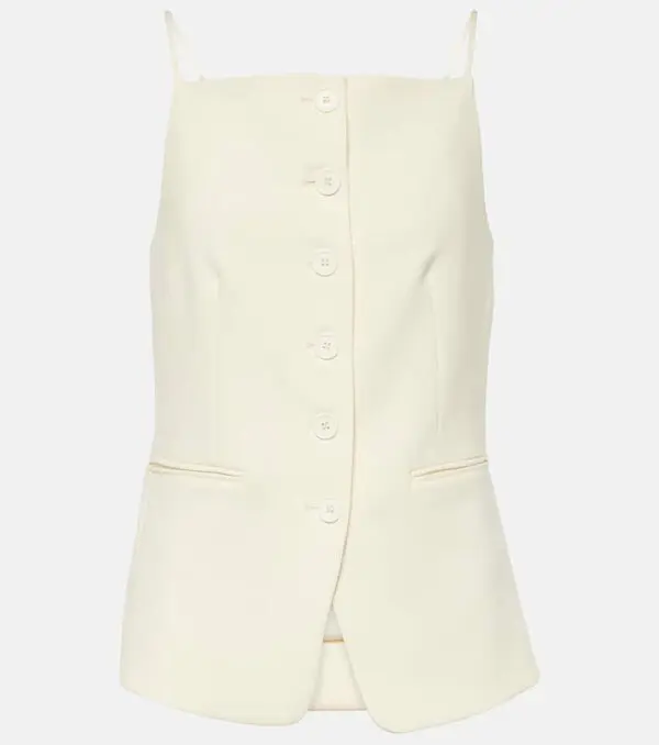 Staud Una Top - Beige