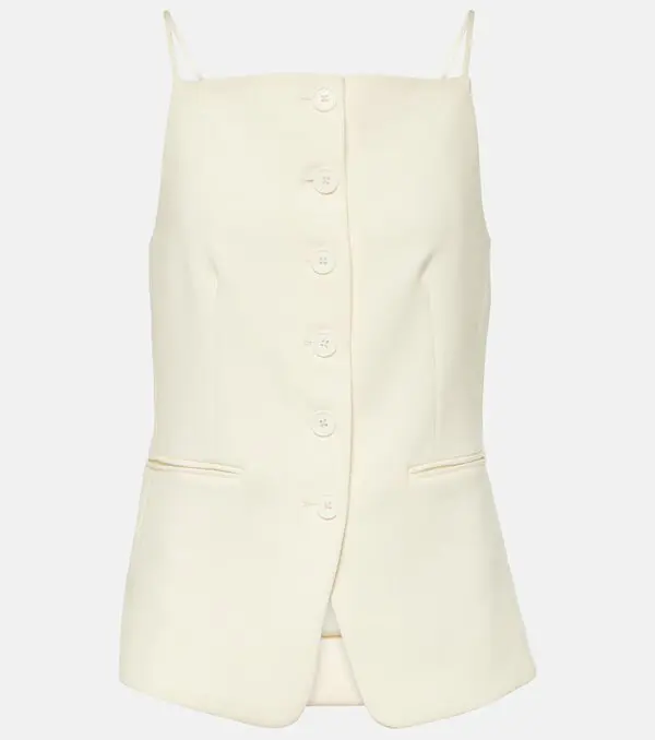 Staud Una Top - Beige